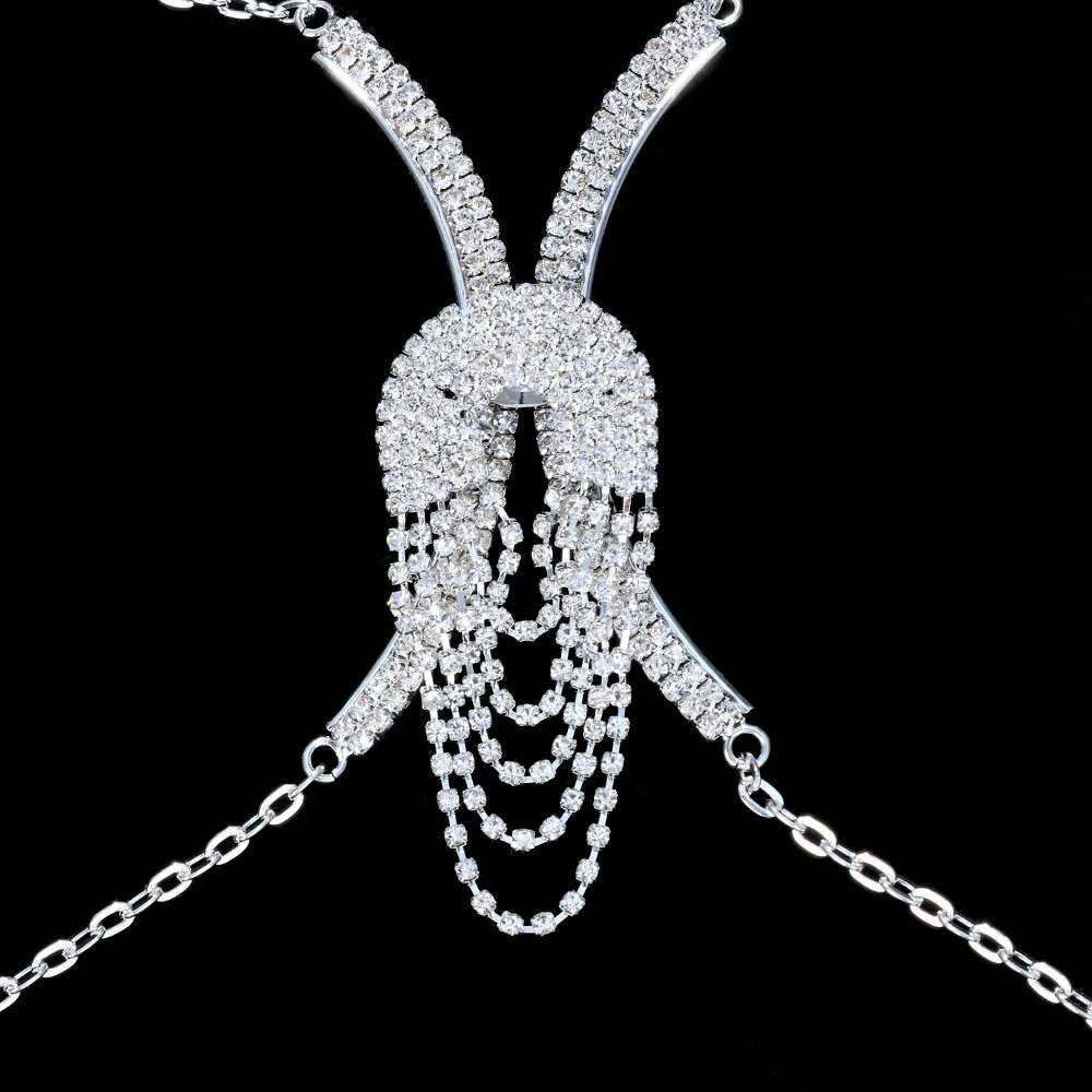 Sexy Fringe Bras Chain Feminine Chest Bracket Rave Party Accessories ...