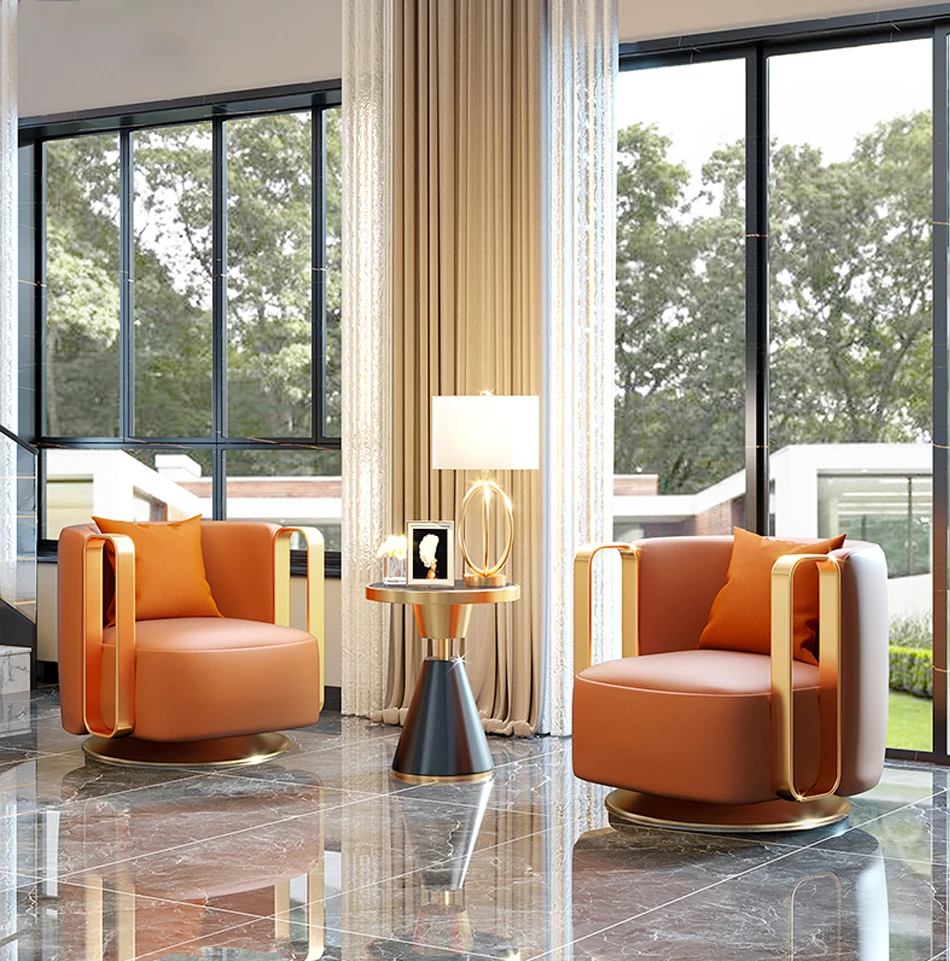 Modern Home Furniture Living Room Sofa Chair Luxury Single Seater ...