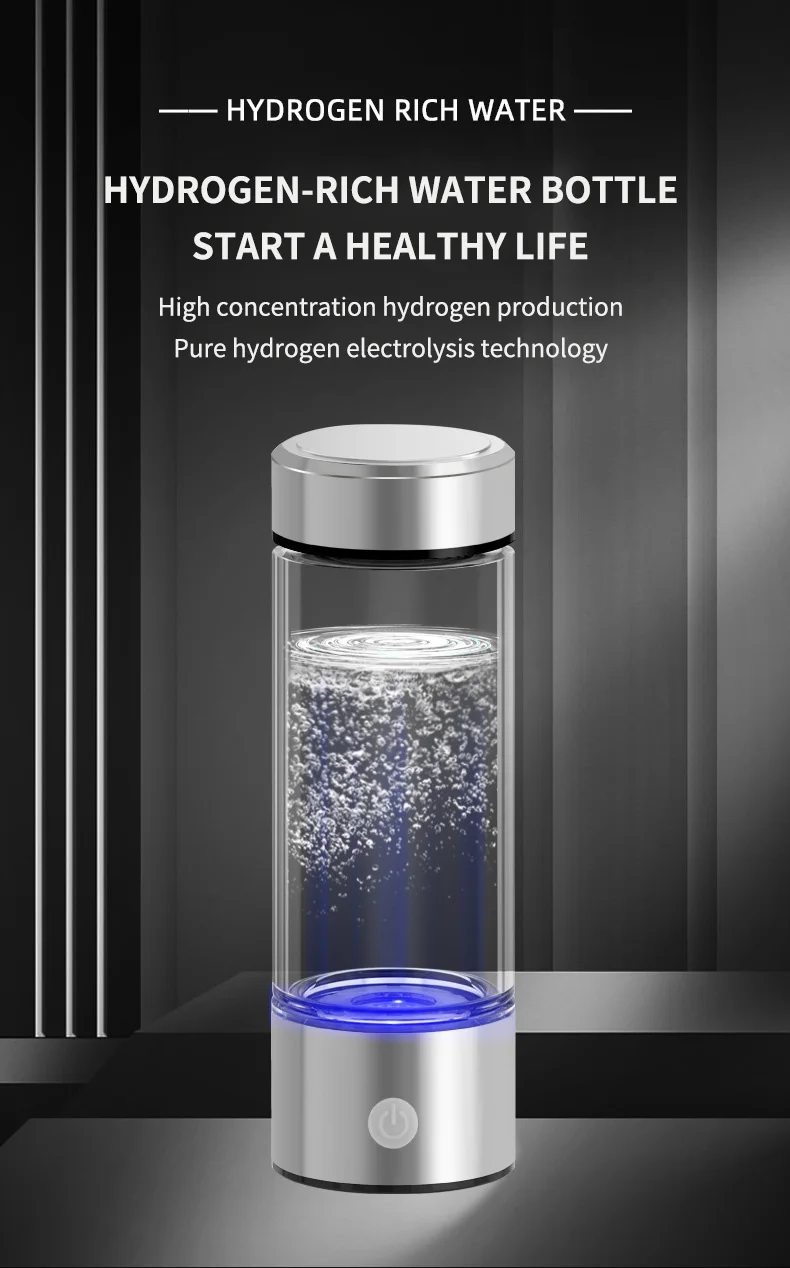 2024 New Technology Spe Pem Hydrogen Rich Water Bottle Sport Custom ...