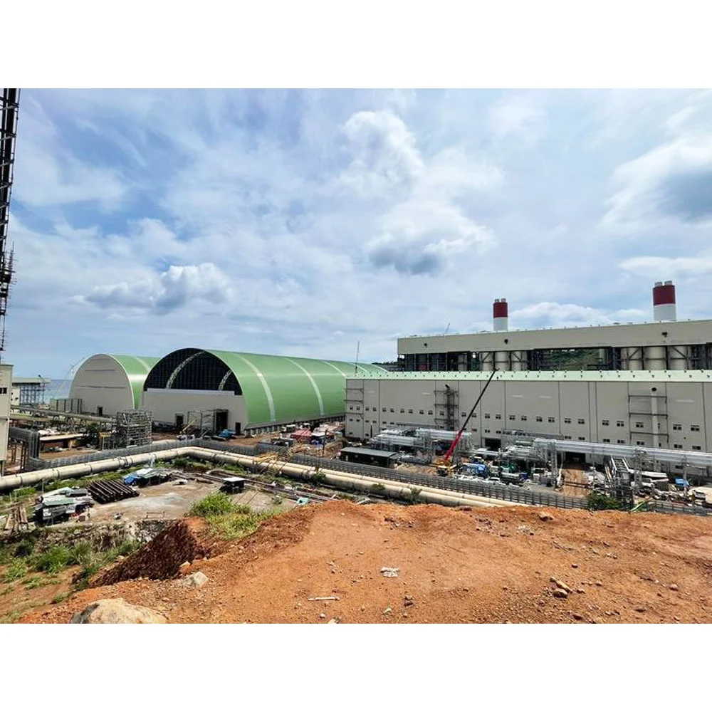 Lf Prefab Steel Space Frame Connections Arched Roof Construction Bulk ...