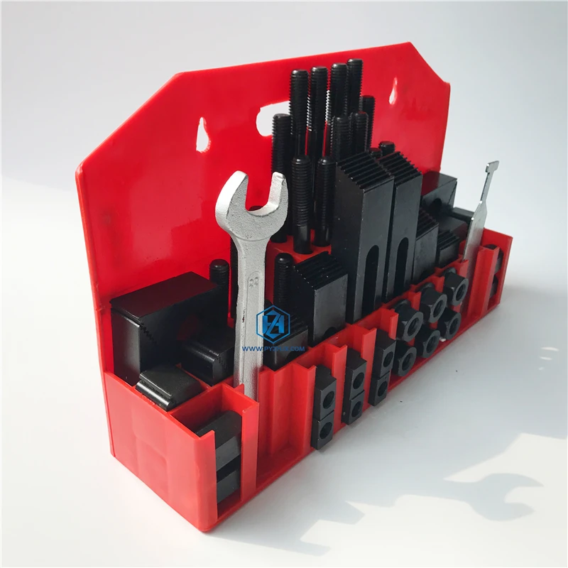Milling Machine Tool Accessories Clamping Kit Set M12 M16 58pcs ...