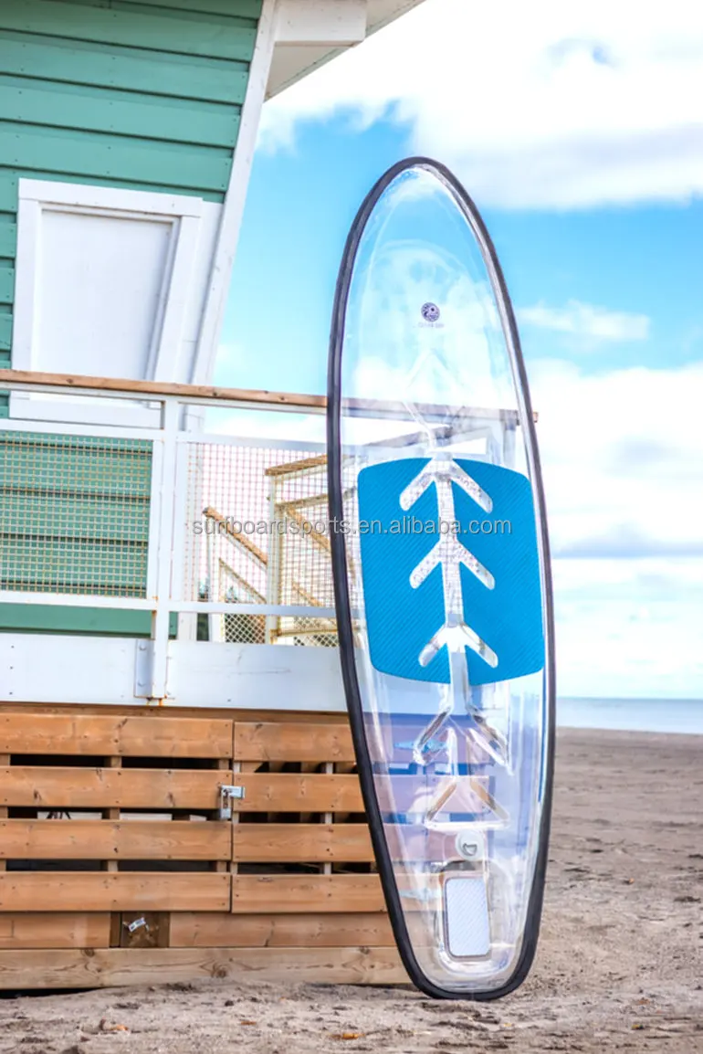 SIBO Clear Paddle Board - Enjoy Transparent Polycarbonate