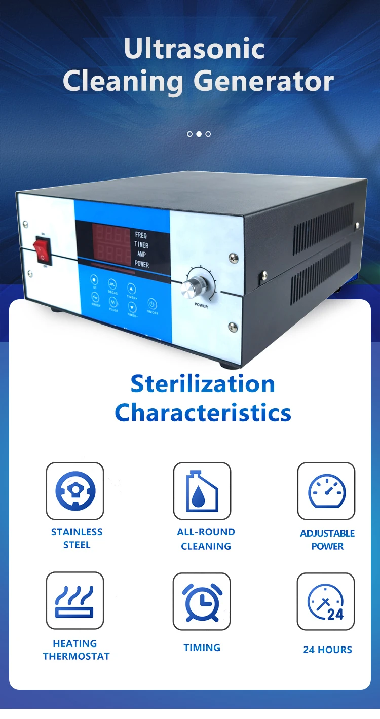 100KHz 300W Ultrasonic Generator for Industrial Cleaning - Efficient ...