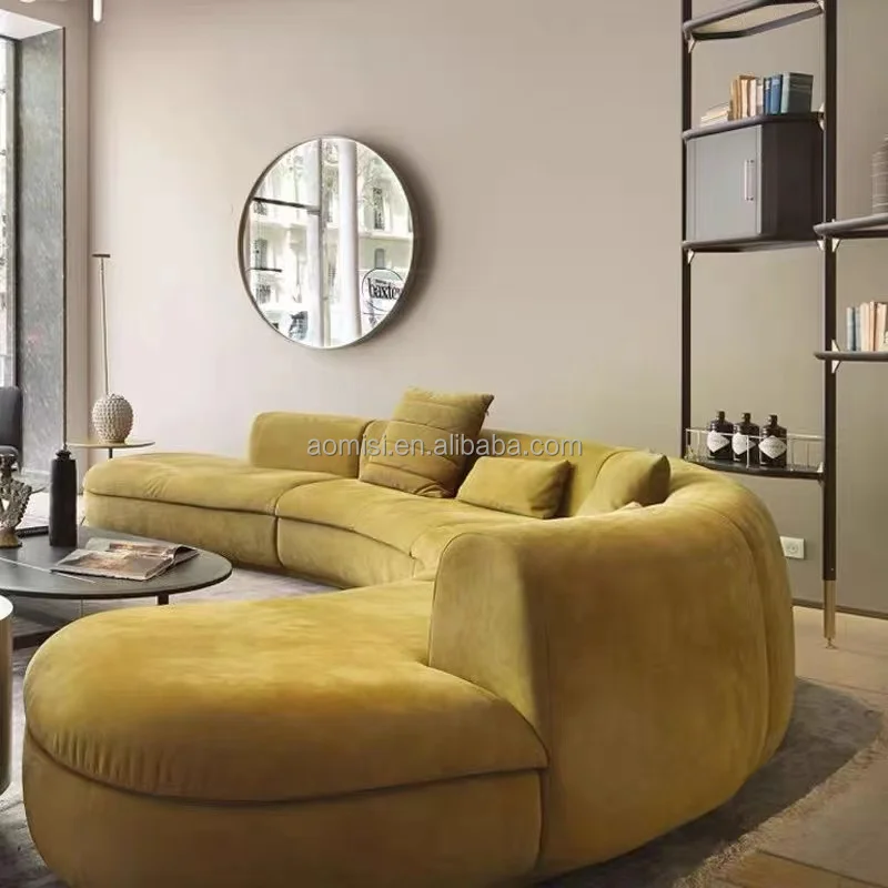 AOMISI CASA Luxury Living Room Sofas Fabric Big Size Modular Sectional ...