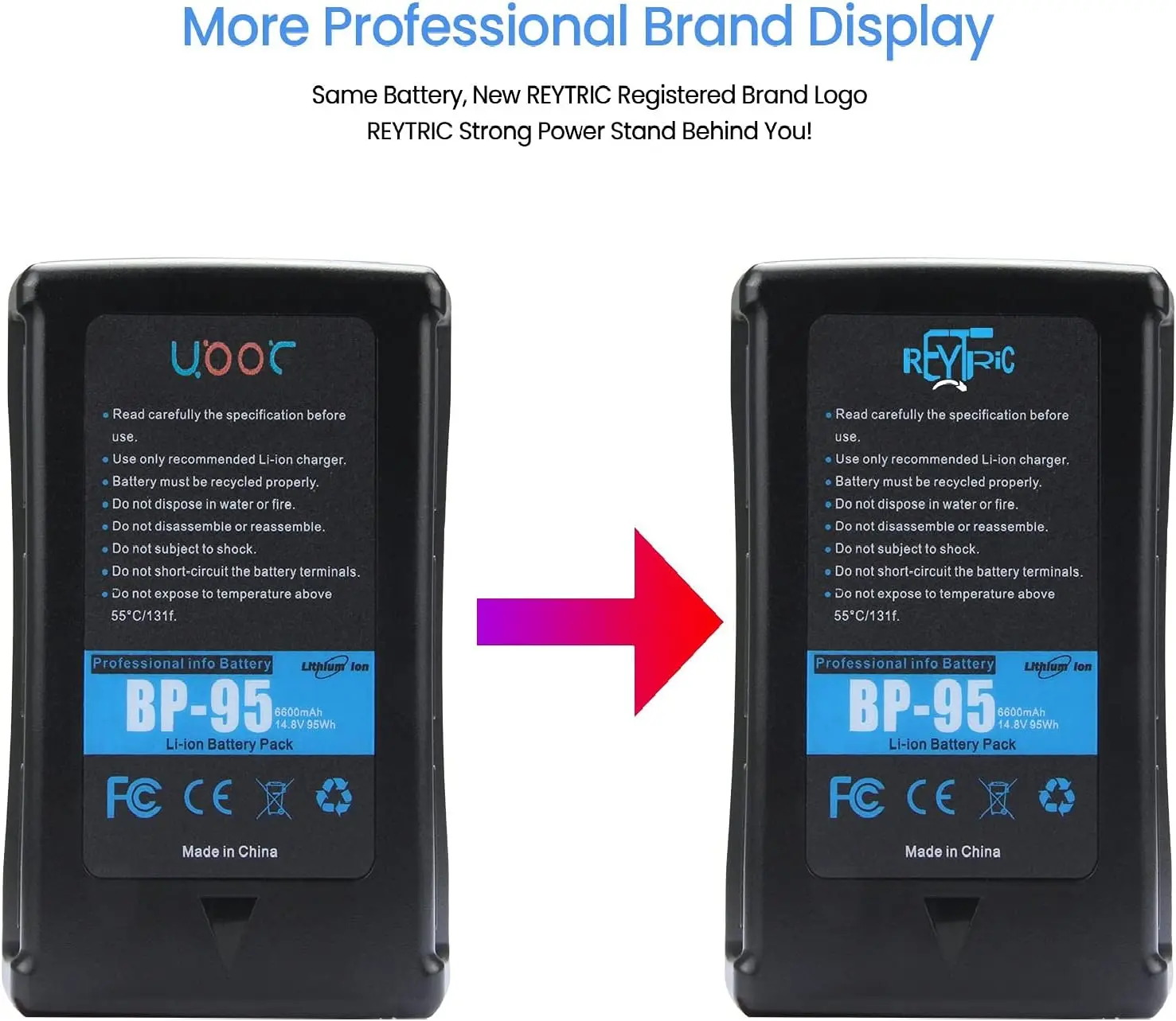 95wh(6600mah) V Mount/v-lock Battery With D-tap Output Charger And D ...