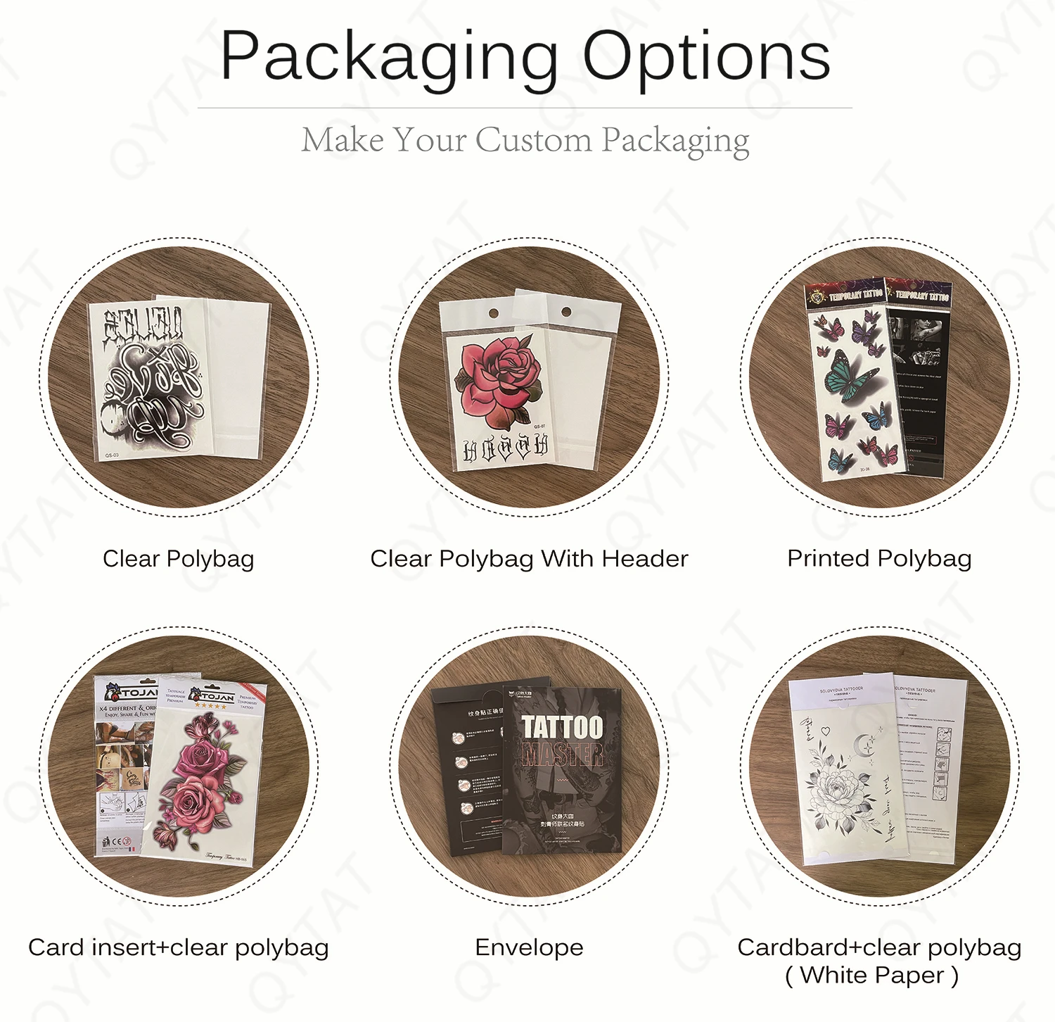 Custom Premium Long Lasting Printing Fashionable Design Water Transfer ...