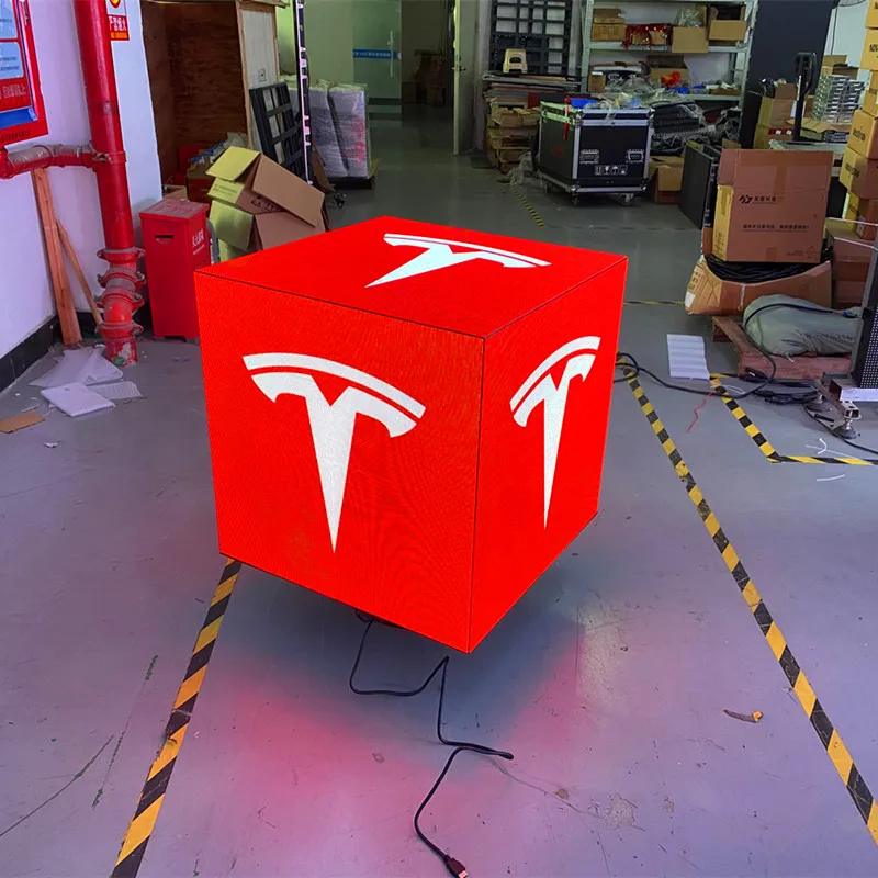 Customized Outdoor LED Magic Cube Video Display Indoor Retail ...