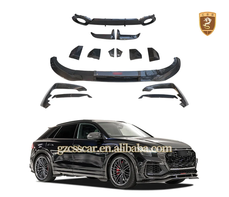 Rsq8 Upgrade Facelift At Style Body Kit For Audi Rsq8 Front Lip Rear ...