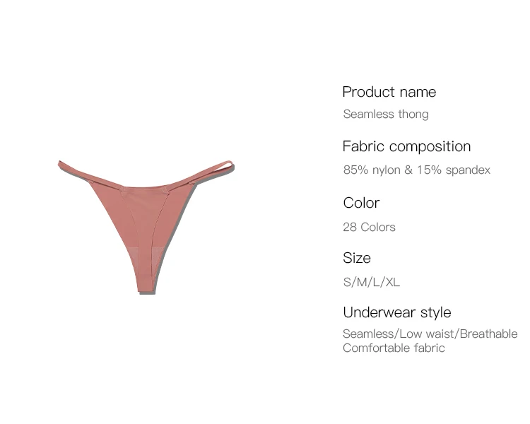 Custom Laser Cut Briefs - Sexy Seamless Panties for Women