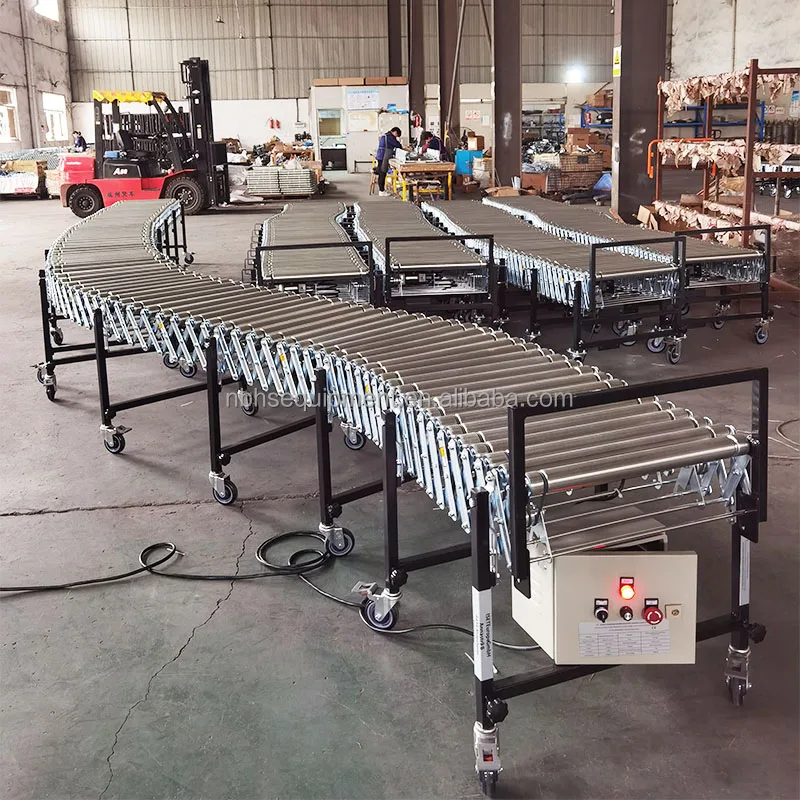 Flexible Gravity Manual Plastic Conveyor Roller - 40kg/m