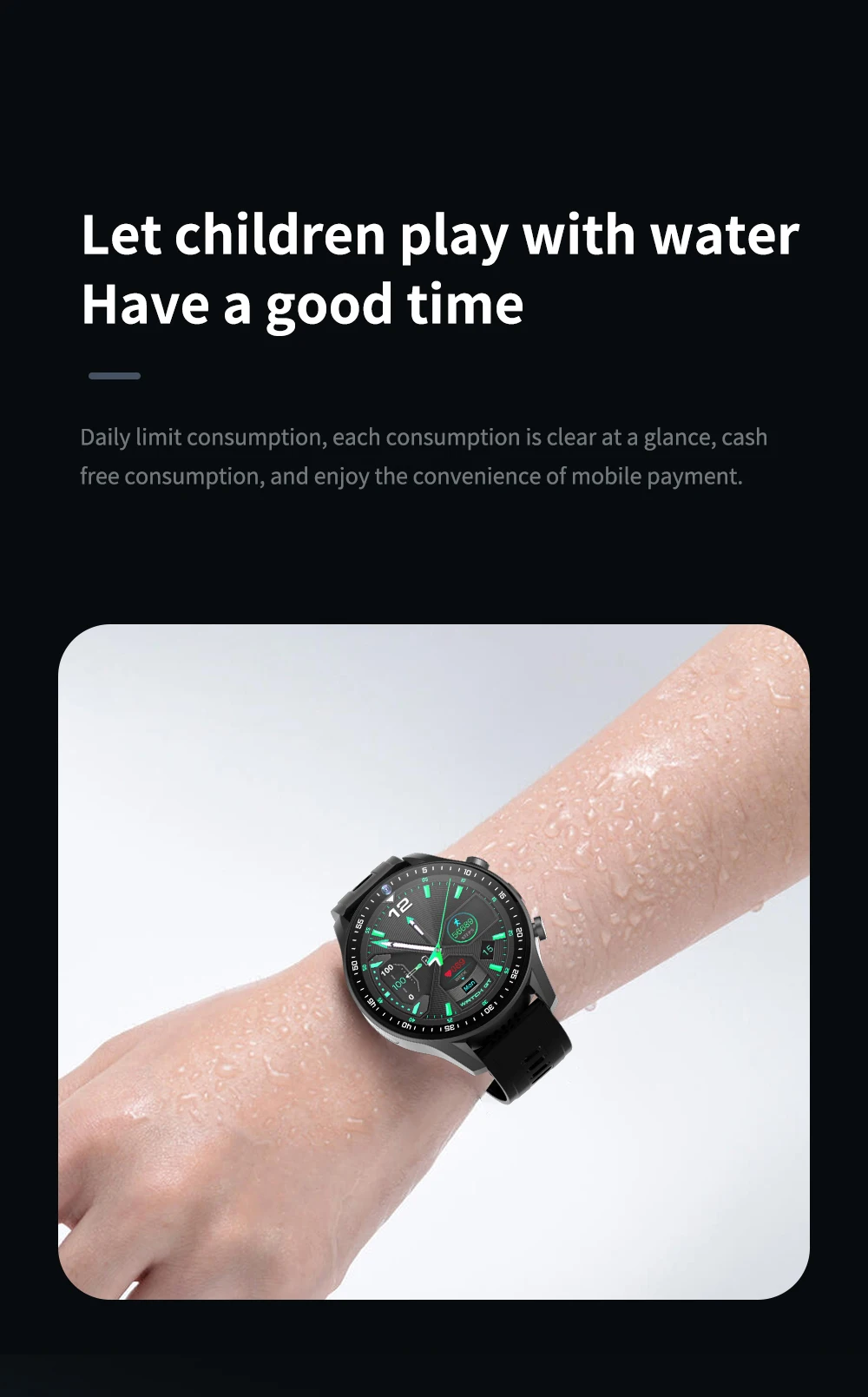 VALDUS AMOLED GPS 700 MAH 4G Smartwatch - AI Learning System