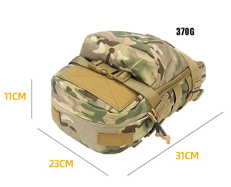 Tactical Hydration Backpack Bladder Lightweight MOLLE Water Carrier ...
