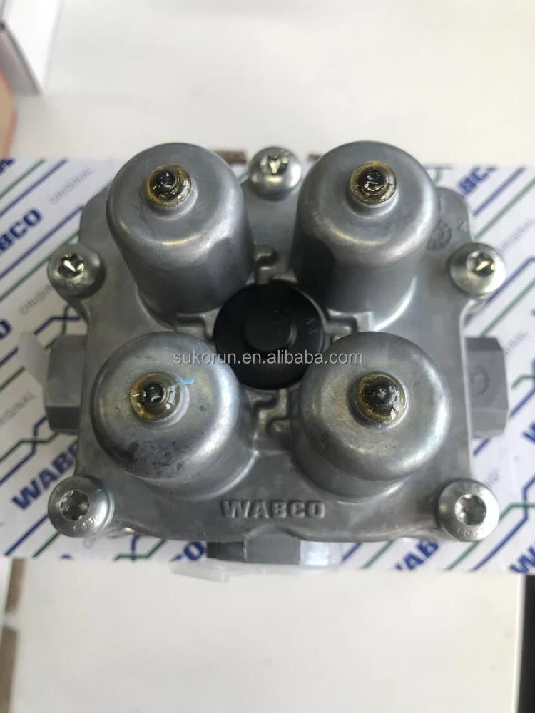 Wabco 4 Way Valve 9347141250 Oem Bus Four Circuit Protection Valve ...