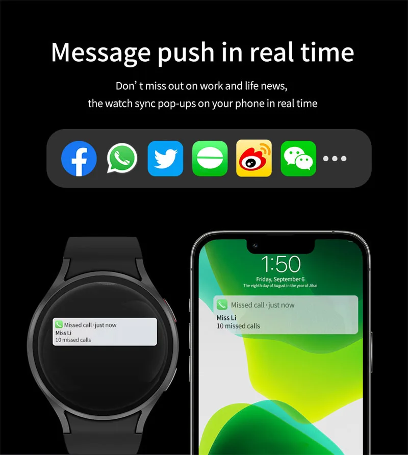 M10 Smart Watch Smartwatch 2024 Reloj 1.39 Inch Bt Call Fashion ...