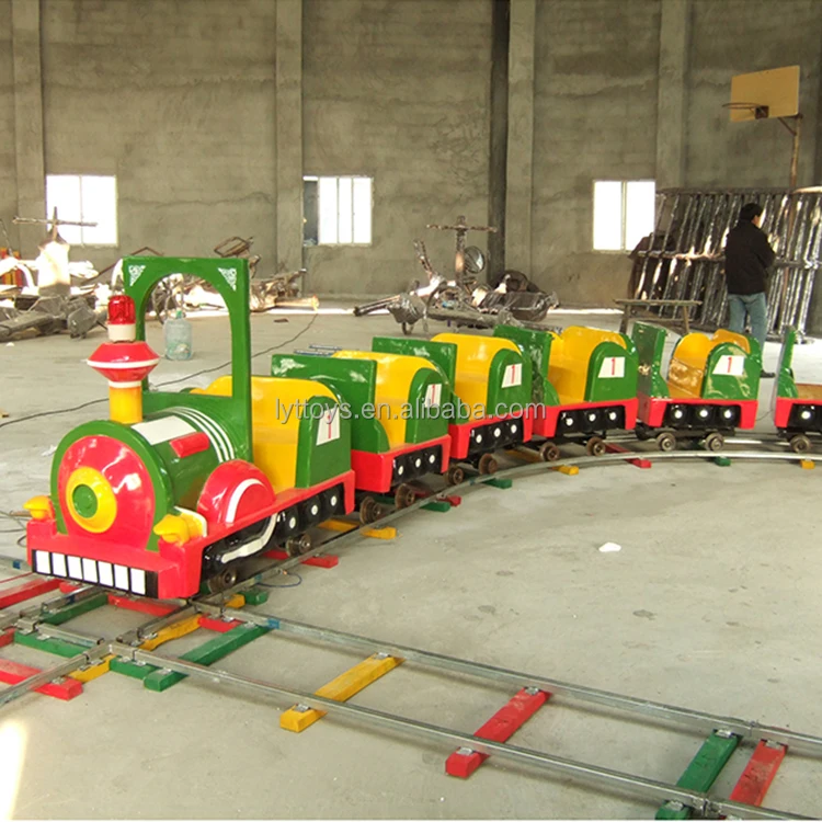 Amusement Park Outdoor Electric Train Sets for Kids & Adults