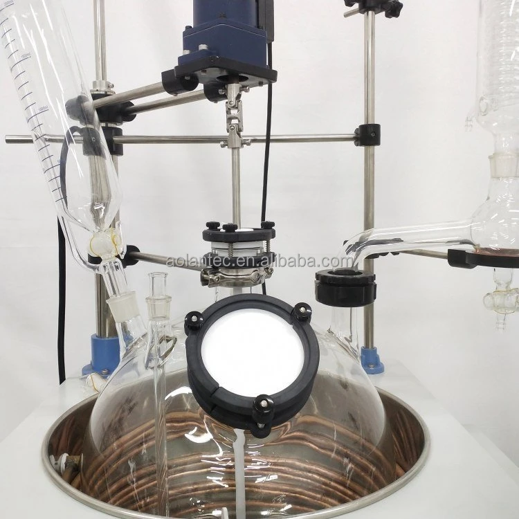 Single Layer 10l Glass Reactor - Buy Single Layer 10l Glass Reactor ...