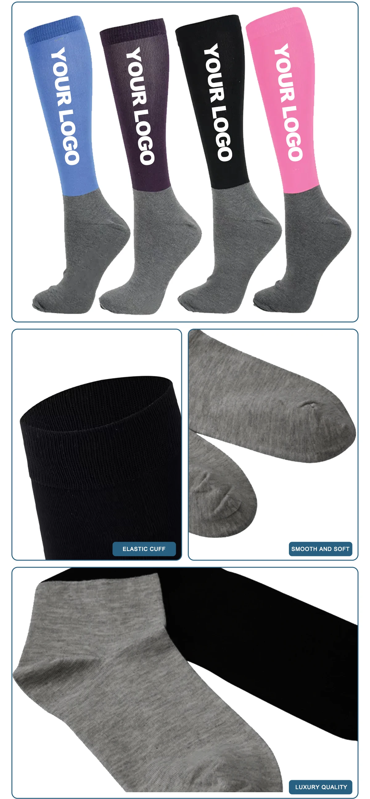 High Performance Horseback Riding Socks - Equestrian Socks