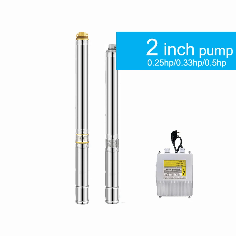 2-inch Submersible Pump 46mm 220v/50hz 0.18kw 0.25kw 0.37kw Submersible ...