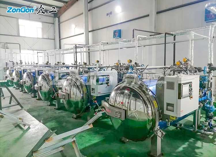 Steam Full Automatic Double Door Mushroom Retort Cultivation Autoclave Sterilizer Machines - Buy ...