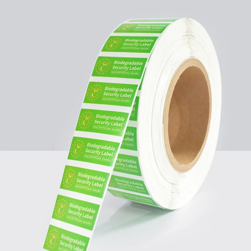 Home Compostable Biodegradable Stickers Custom Recyclable Self Adhesive ...
