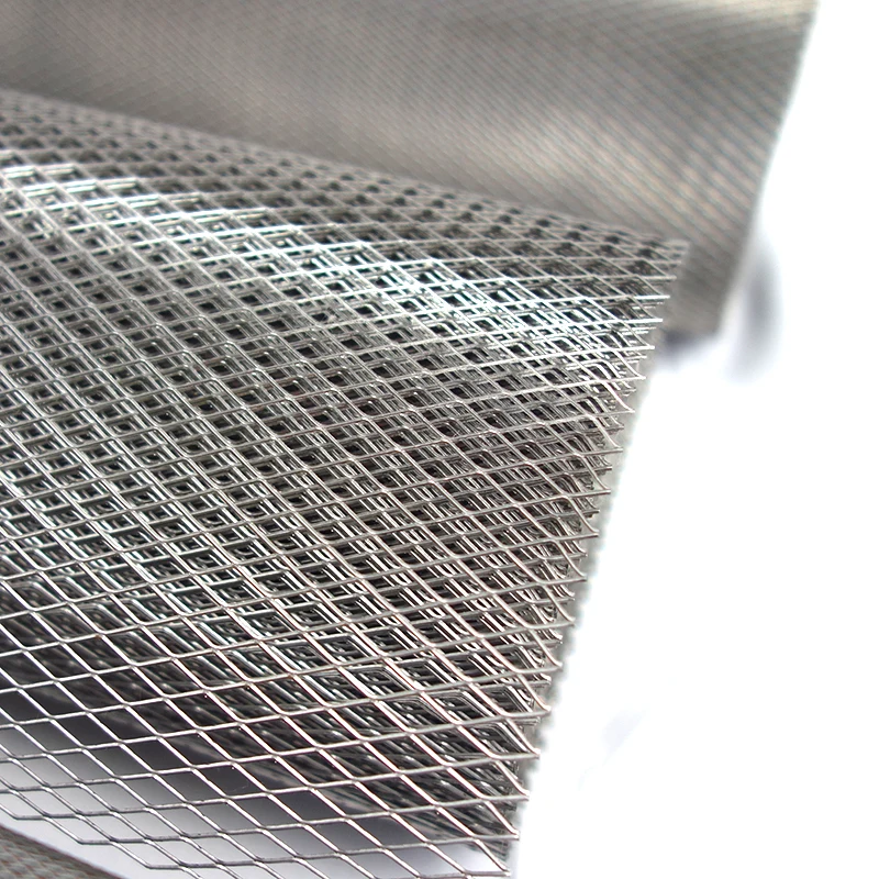 Aluminum Expanded Metal Mesh Galvanized Iron Expanded Mesh For Gutter ...