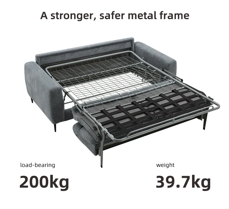 Modern Convertible Sleeper Sofa Bed Couch for Living Room
