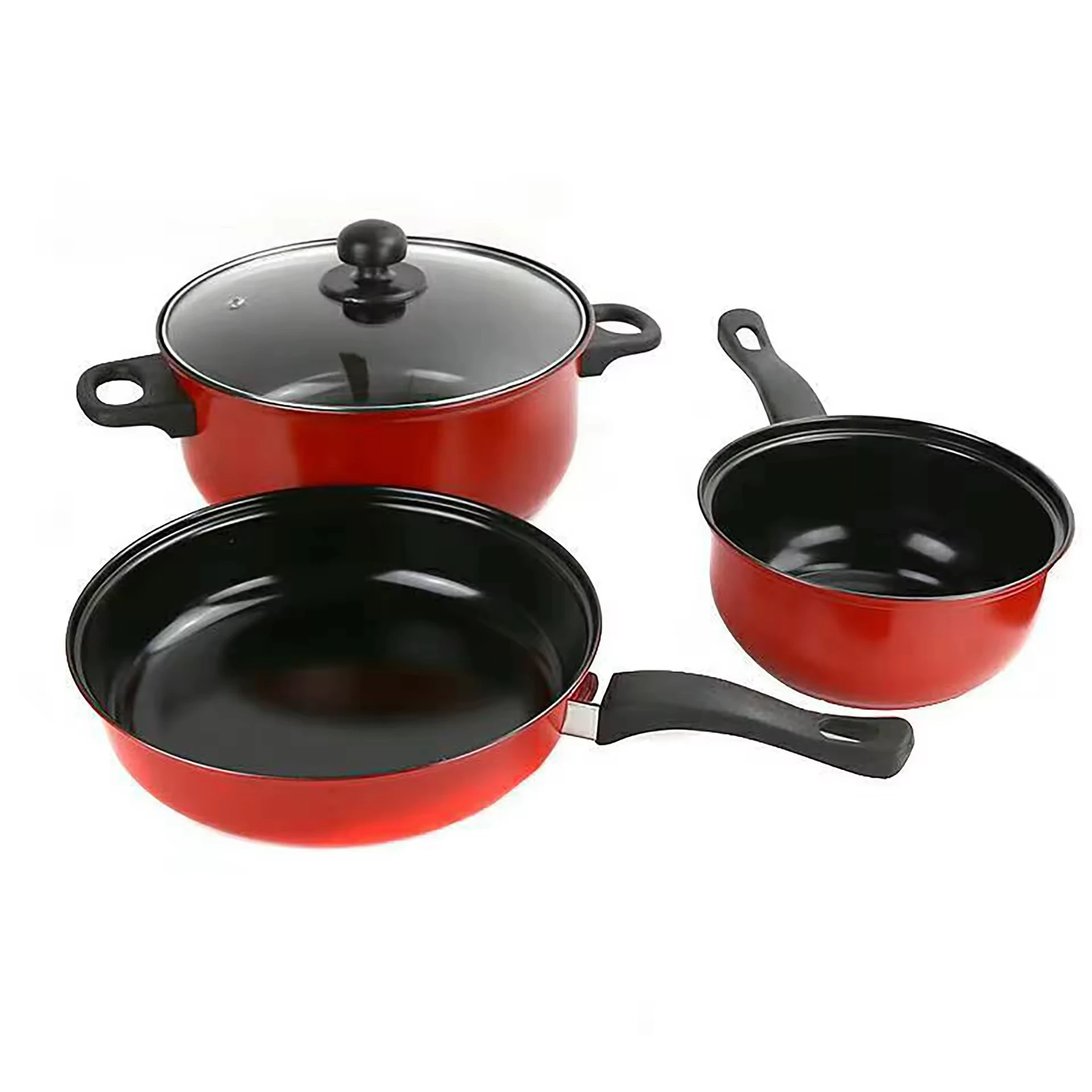 Alibaba.com: 3 Pcs non-stick micro pressure cooker set with stainless ...