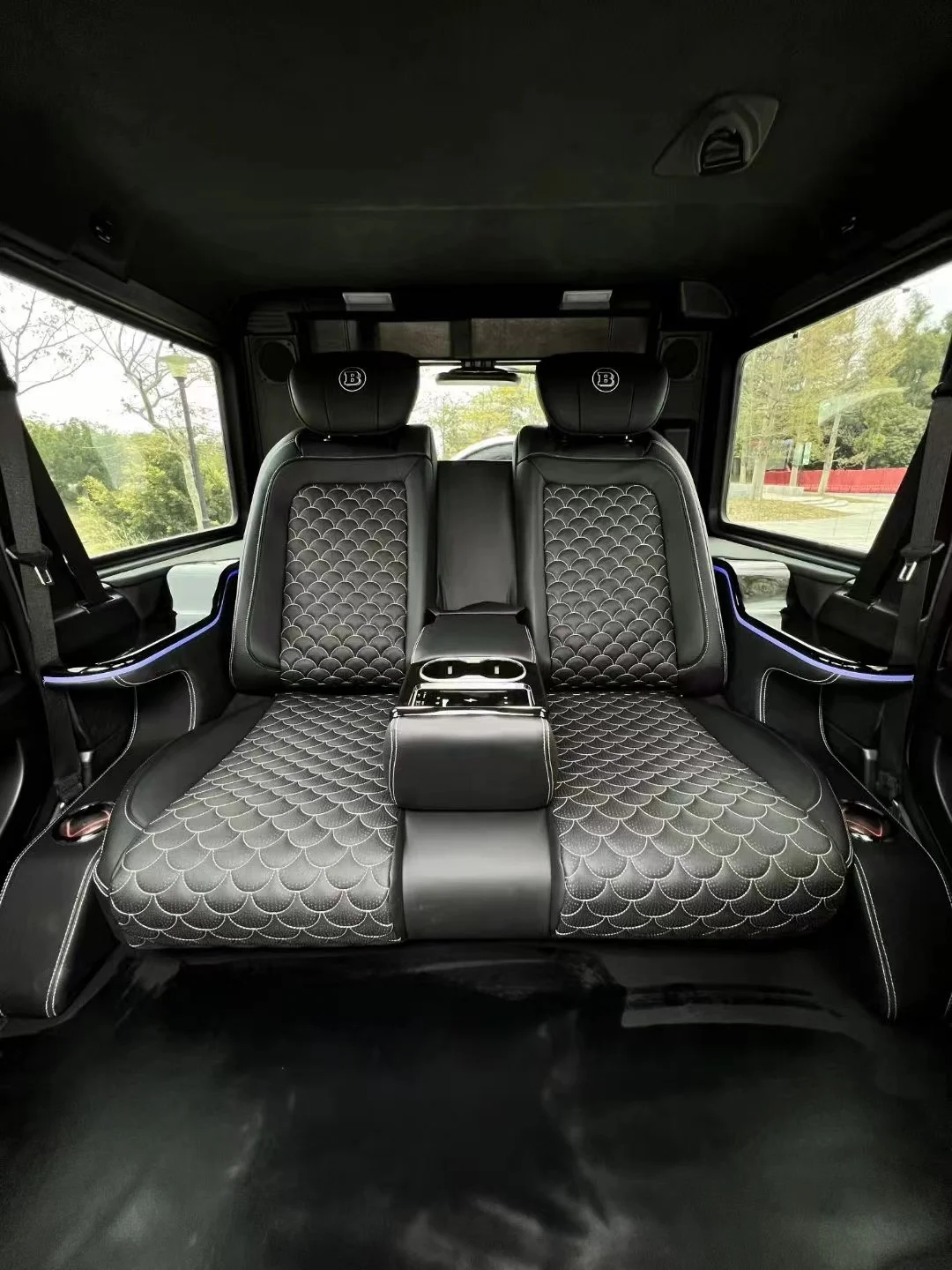RELYAUTO Mercedes g Class Rear Seats Convert W463 to W464 for Mercedes ...