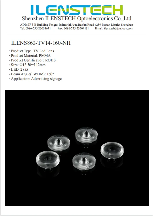 2835 Lens Spares Par Tv Lights Leds Lens Spares Part 13.5mm Backlight ...