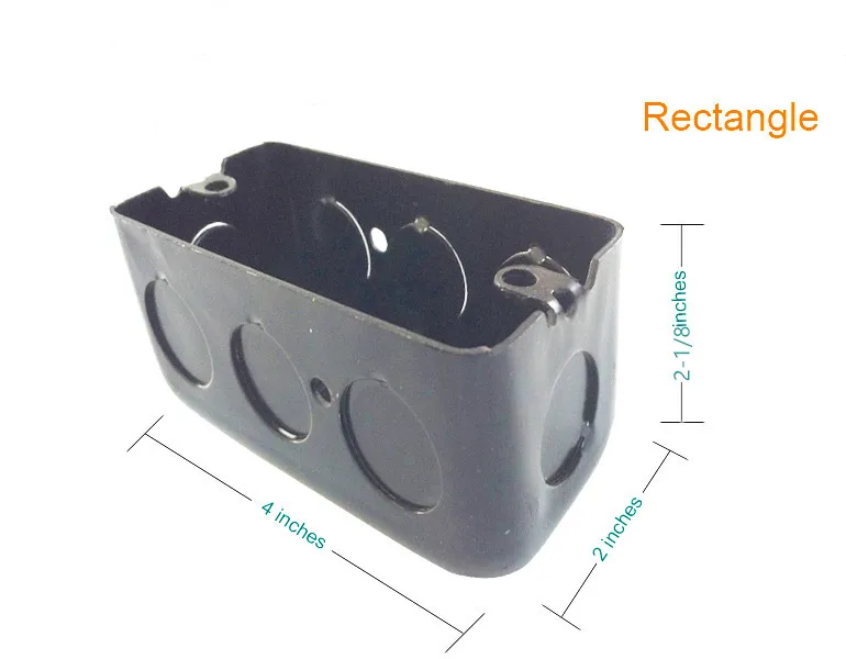 Galvanized Electrical Metal Junction Box 2x4 Switch Box - Buy Pre ...