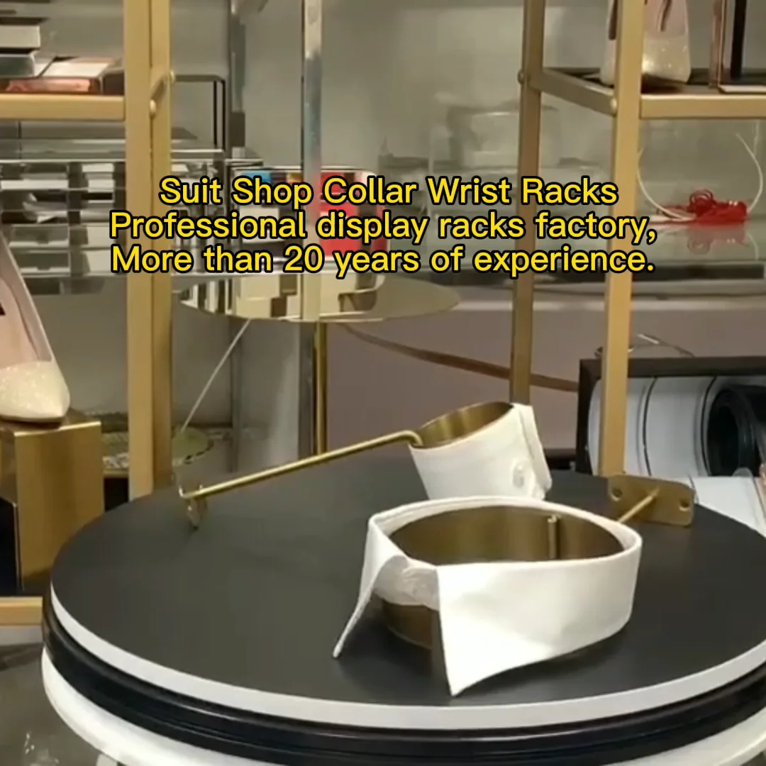 Stainless Steel Wall-mounted Cuff Collar Wrist Display Stands Brackets ...