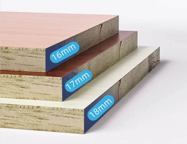 Cheap Commercial Double Faces Melamine Block Board For Furniture - Buy ...