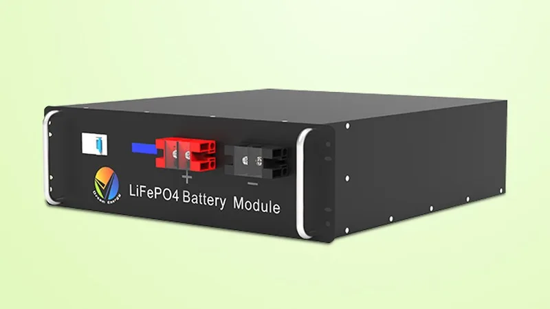 24v 48v Lithium Iron Battery For Solar System Racked Energy Storage ...