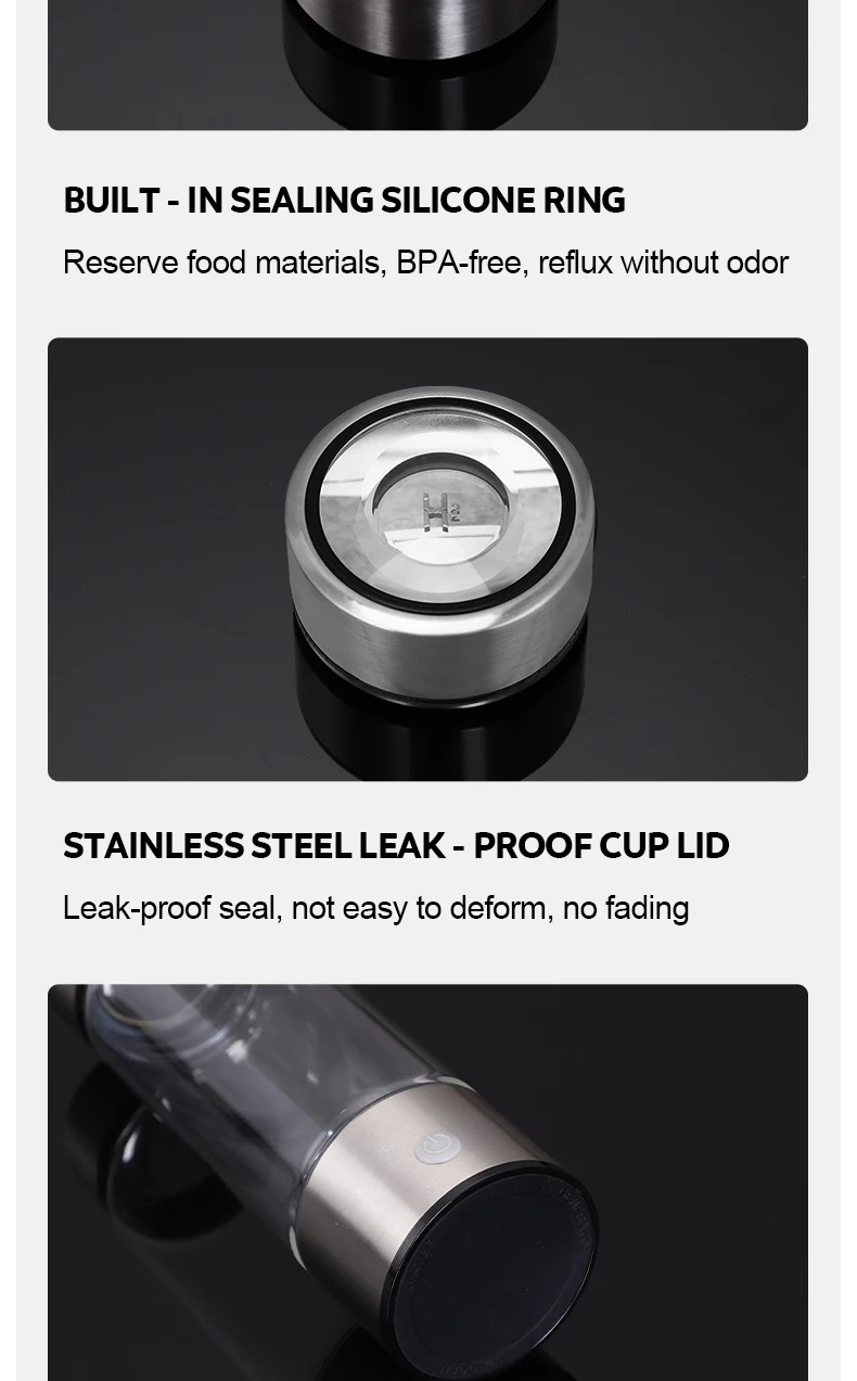 Portable Hydrogen Water Generator Cup - Vamia Pure Water