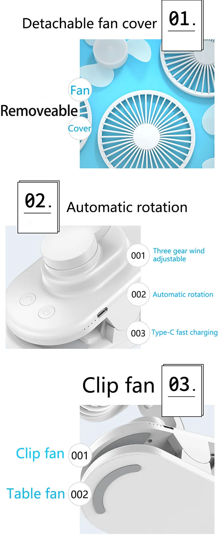 Smart Fan Chillmax Go Portable Usb Mini Fan Auto Rotate Air Cooling ...