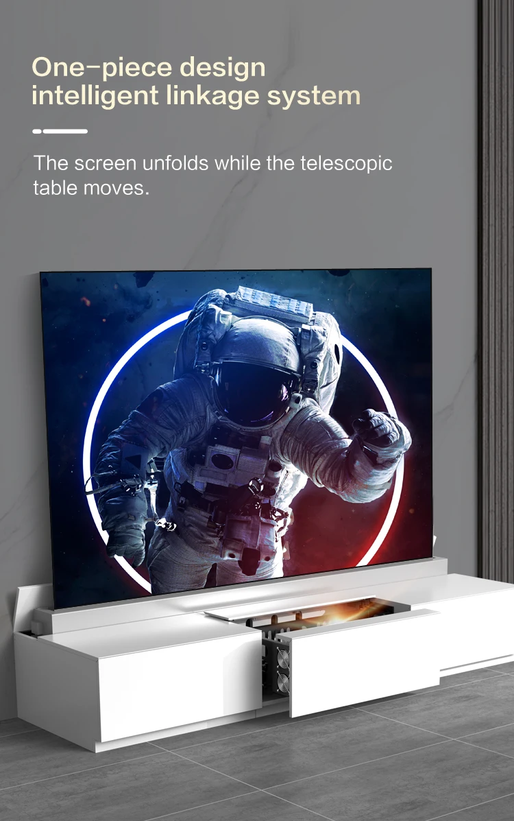 Perfectisan Ultra Short Throw Projection Screen All-in-one Smart Tv ...