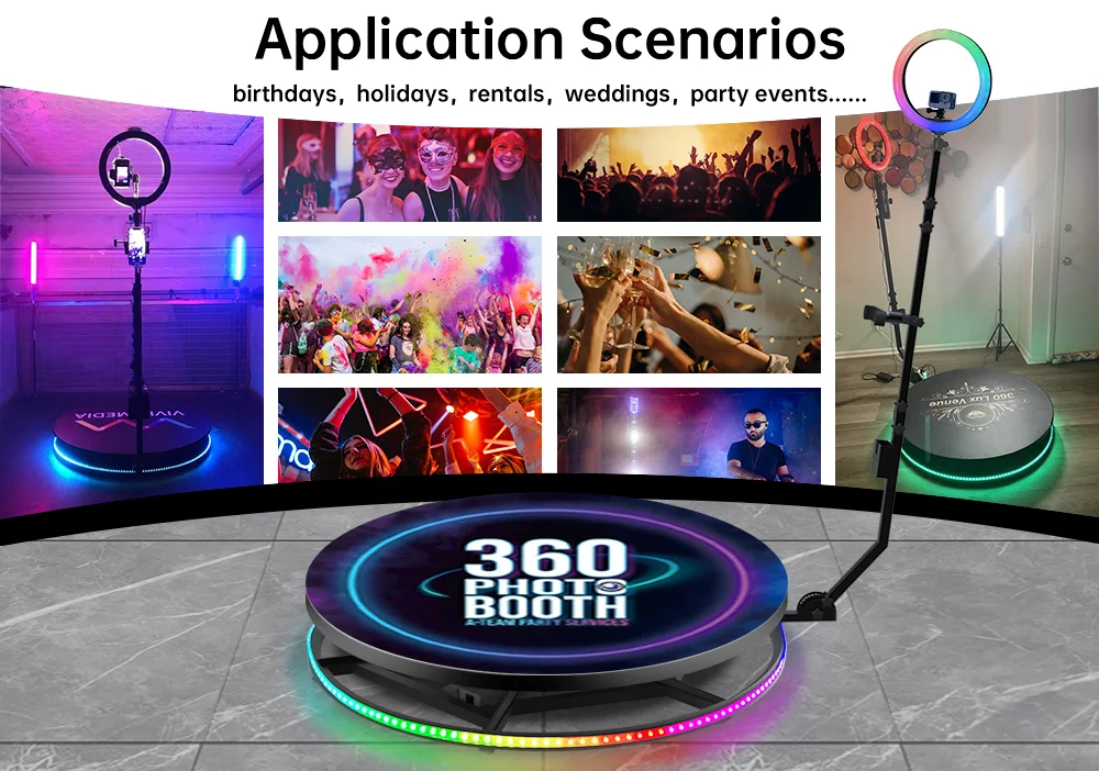 Cabina 360 Photobooth Profesional Photobooth 360 Appareil Photo 360 ...