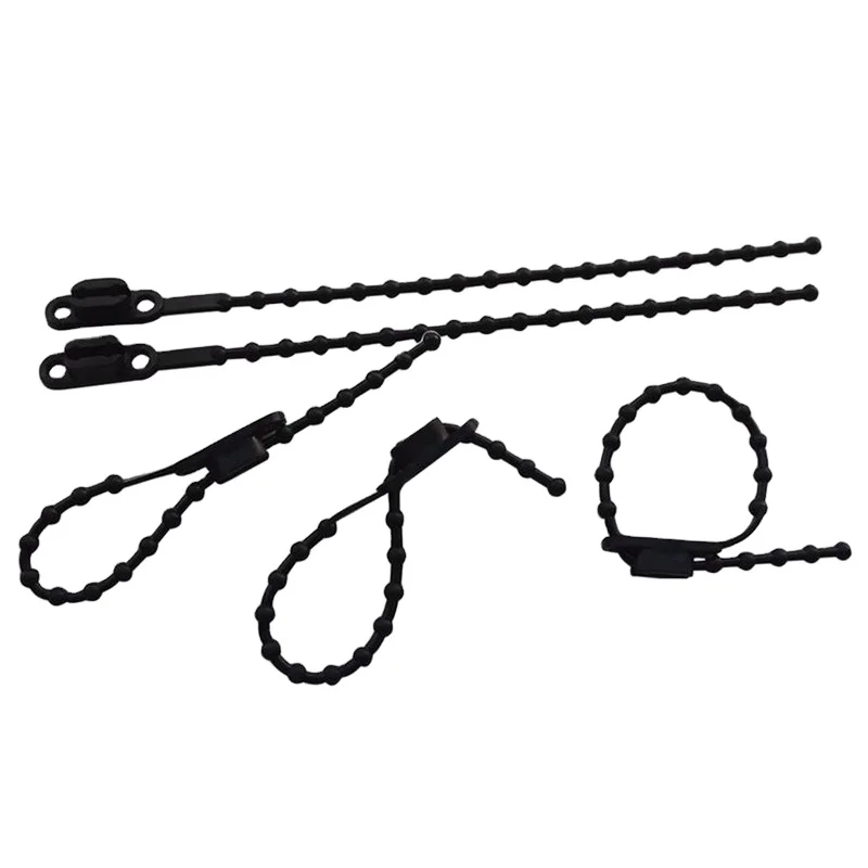 Knot Ball Reusable Zip Ties 4 Inch 5 Inch 6 Inch Nylon Beaded Cable ...