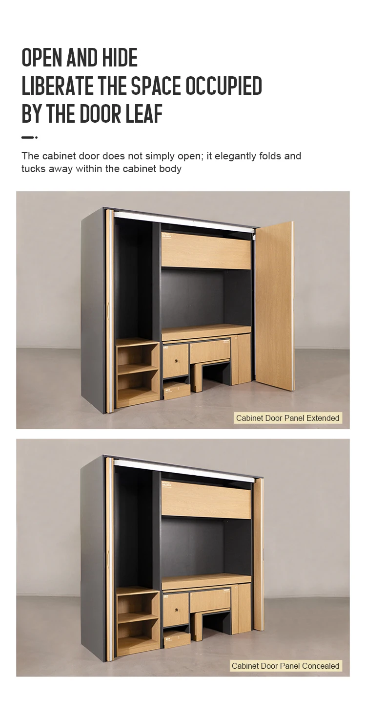 Concepta Pivot Sliding Doors System for Wooden Doors