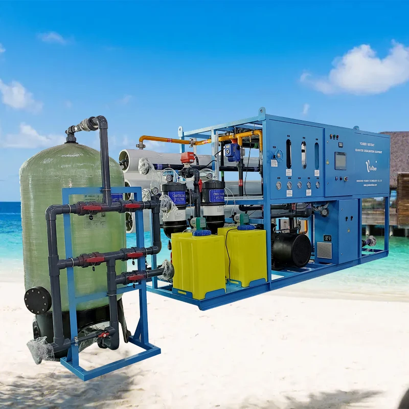 5000L/H Island Resorts Seawater Desalination System Desalination Plant ...