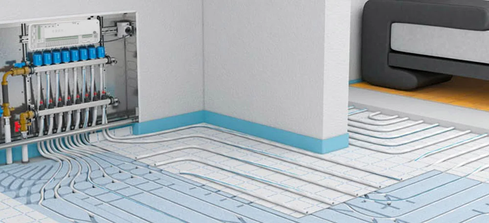 Manifold Underfloor Heating System Wireless And Wired 8 Zone Central ...