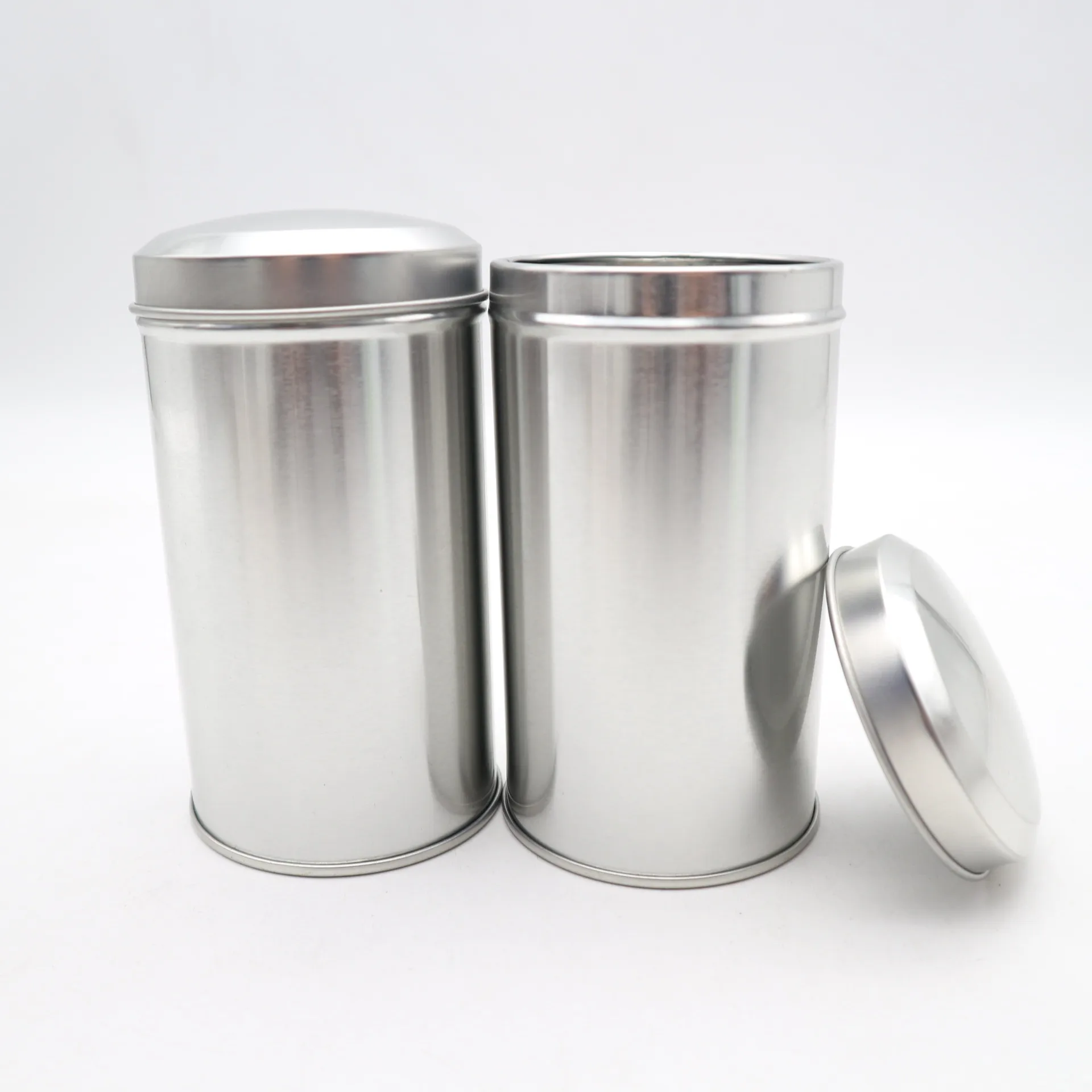 Custom Printed Cylinder Metal Tin Container Packaging For Chocolate ...
