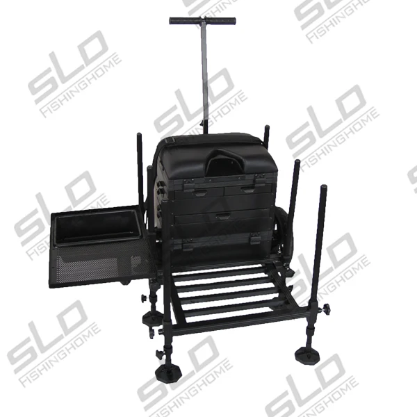 with footplate and side tray for match pole fishing carp & ground ...