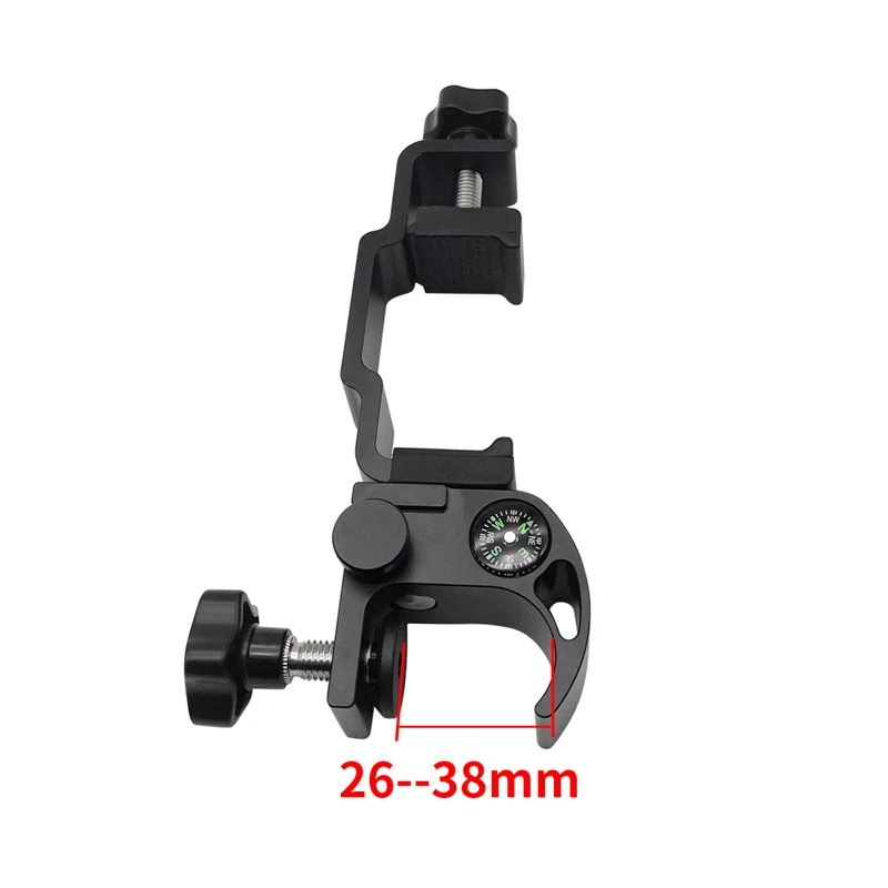 General Bracket GPS/RTK with Compass Pole Clamp Open Data Collector Cradle Holder Instrument ...