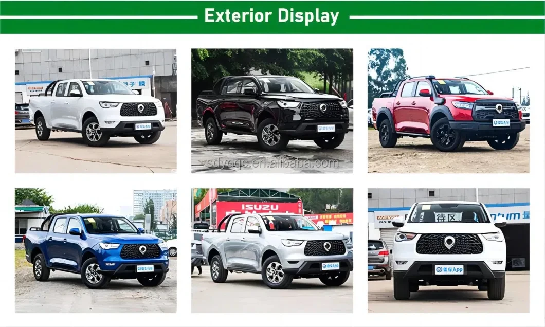 Great Wall POER GWM Cannon China Electric Pickup Truck Petrol Diesel ...