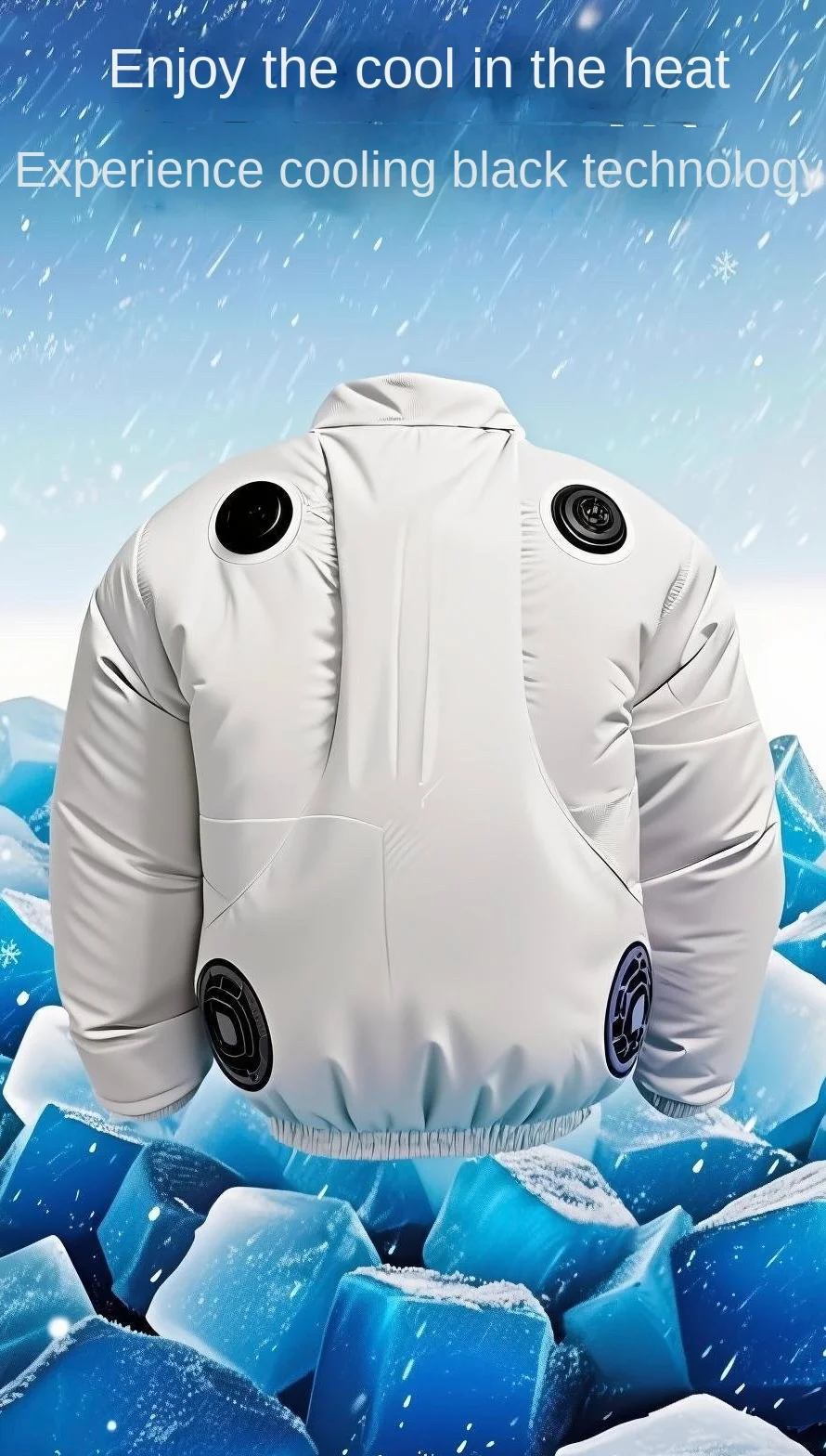 New Semiconductor Cooling Jacket Long Sleeved Workwear Peltier Cooling ...