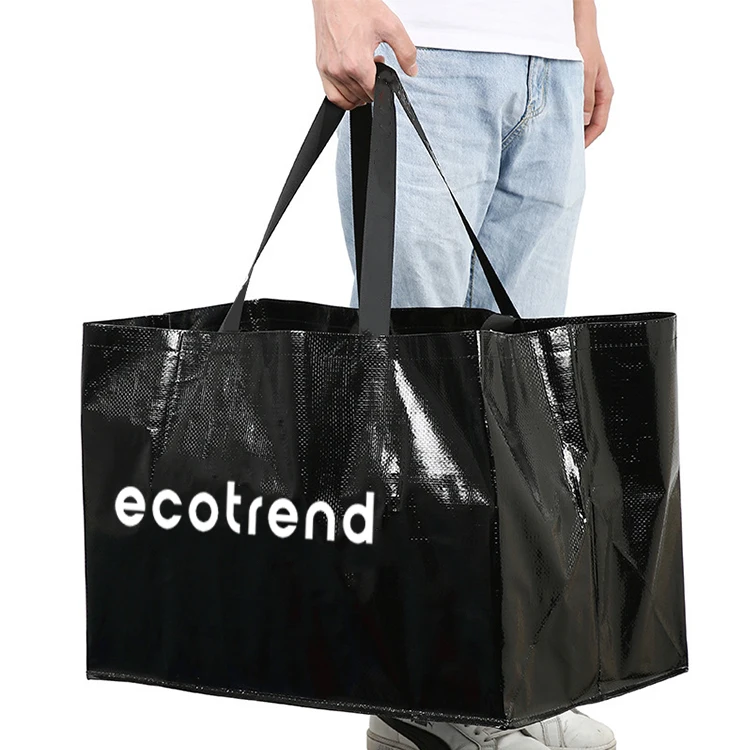 Reusable Grocery Shopping Bags Laminated Eco Non Woven Bag Tote Rpet ...