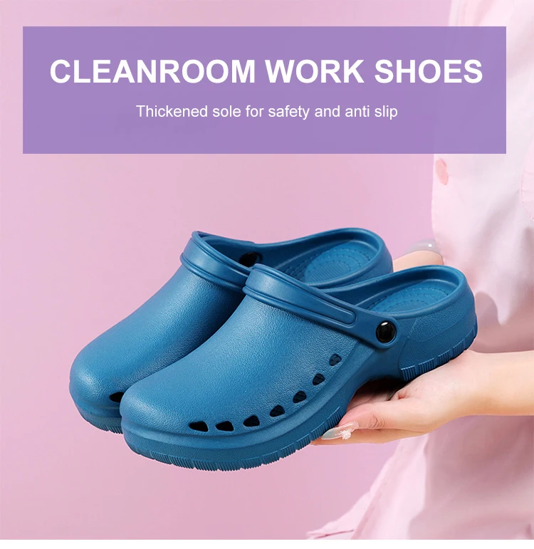 EVA Injected Hospital Nurse Shoes Adult Breathable Eva Clogs Shoes ...