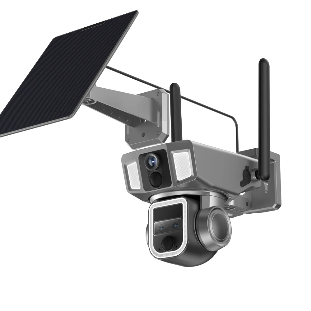 Alibaba.com: Dual Network Solar Powered Triple Lens 10X Continuous Auto ...