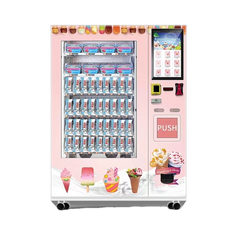 Small Maquina Expendedora Foods and Drinks Combo Vending Machine - YUYANG